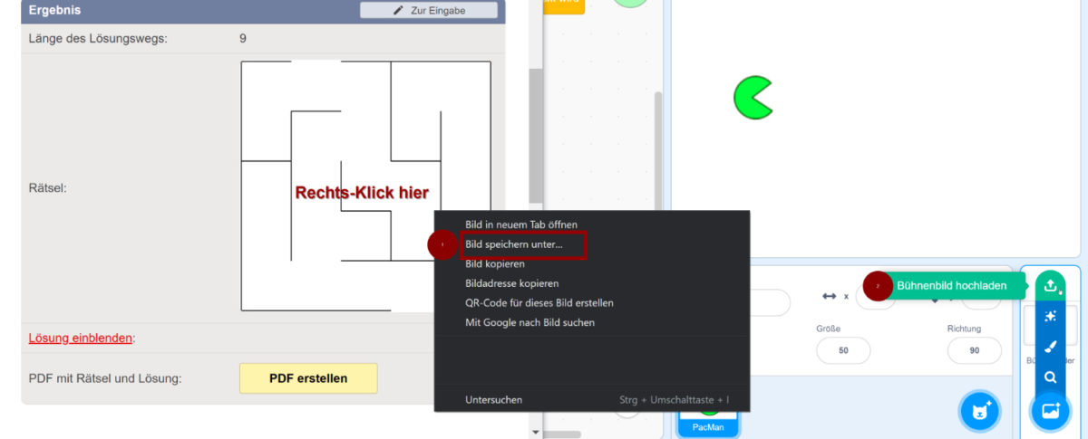 SCRATCH PACMAN | Tutorial in 9 einfachen Schritten