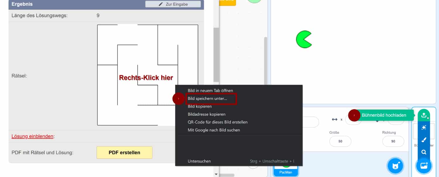 SCRATCH PACMAN | Tutorial in 9 einfachen Schritten