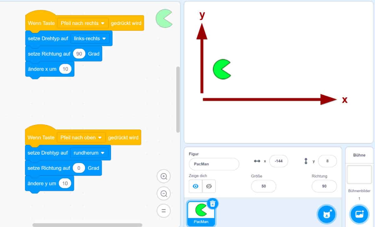 SCRATCH PACMAN | Tutorial in 9 einfachen Schritten