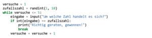 PYTHON WHILE SCHLEIFE | Tutorial für Anfänger