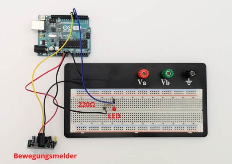 ARDUINO BEWEGUNGSMELDER | Cooles Tutorial in 4 Schritten