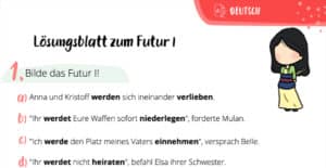 Futur 1 | Zeitform für die Zukunft | Deutsche Grammatik